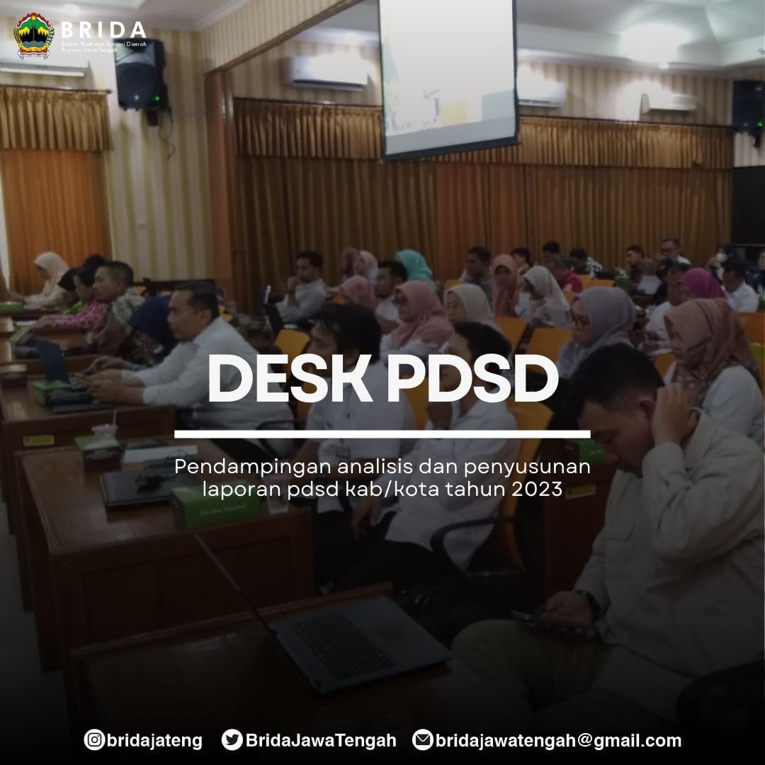 Desk Pemetaan Daya Saing Daerah (PDSD) Tahun 2023 - Badan Riset dan Inovasi Daerah Provinsi Jawa ...