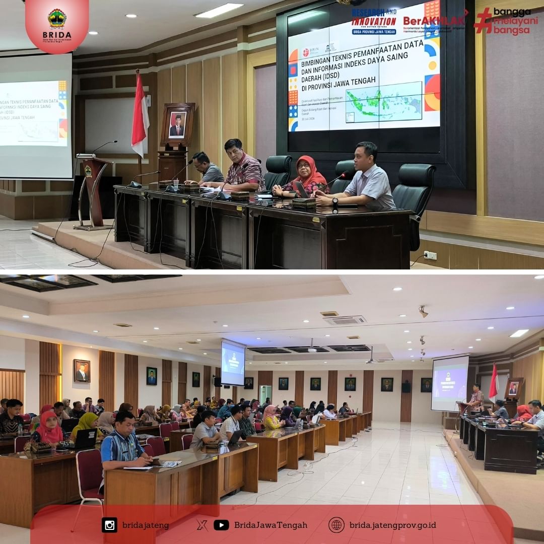 Bimtek "Pemanfaatan Data Informasi IDSD" - BRIDA JATENG