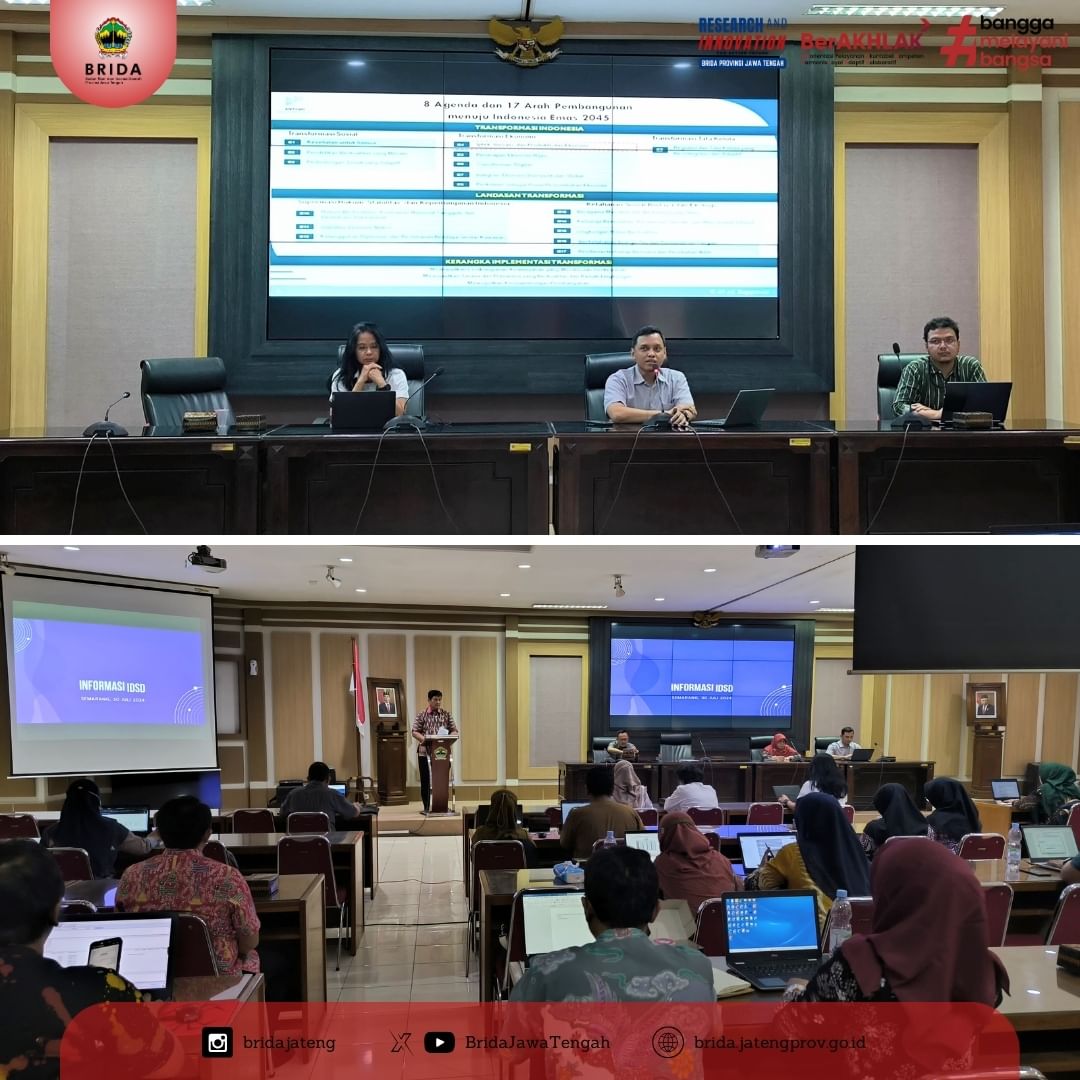 Bimtek "Pemanfaatan Data Informasi IDSD" - BRIDA JATENG