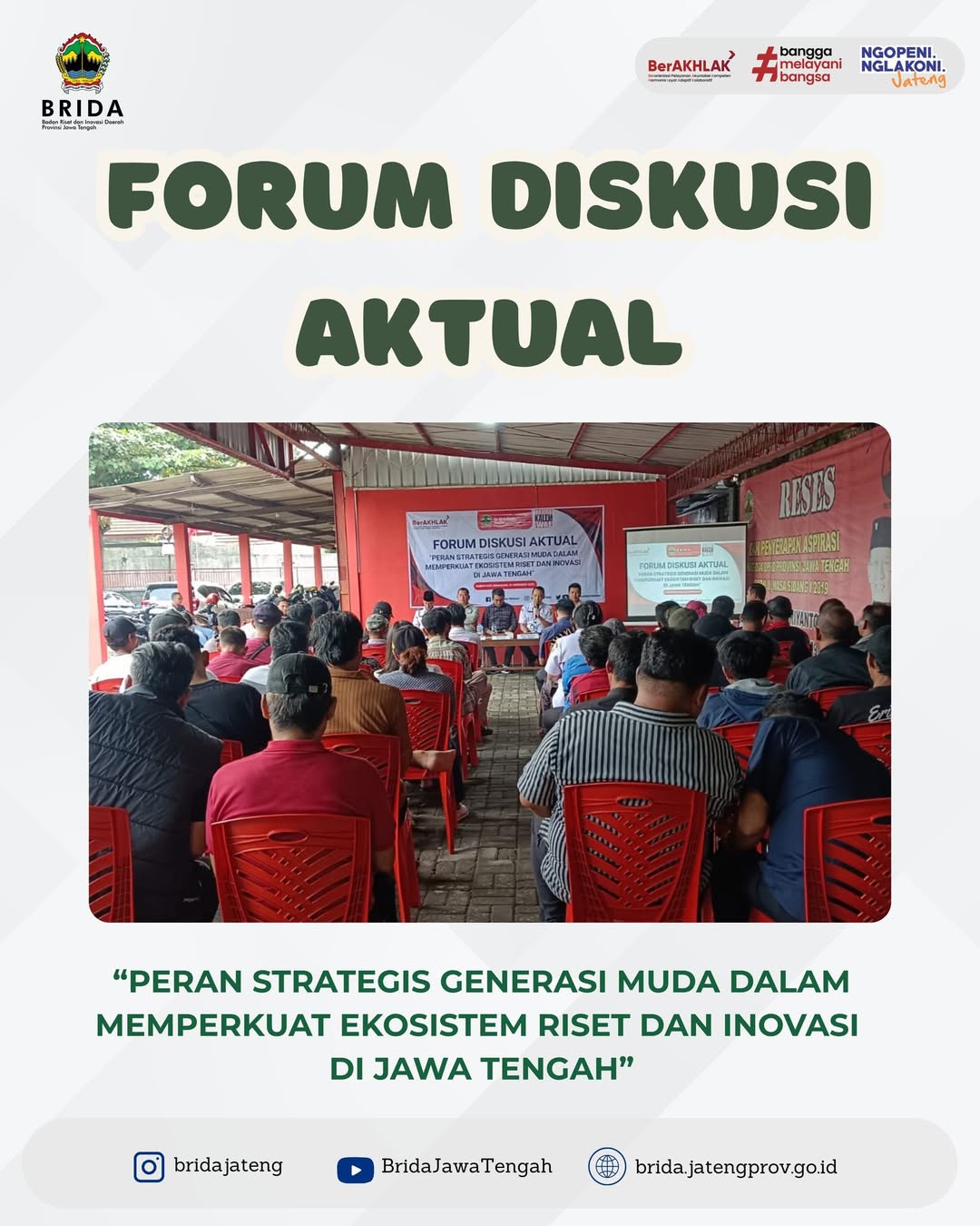 BRIDA Jateng Dorong Peran Strategis Generasi Muda dalam Penguatan ...